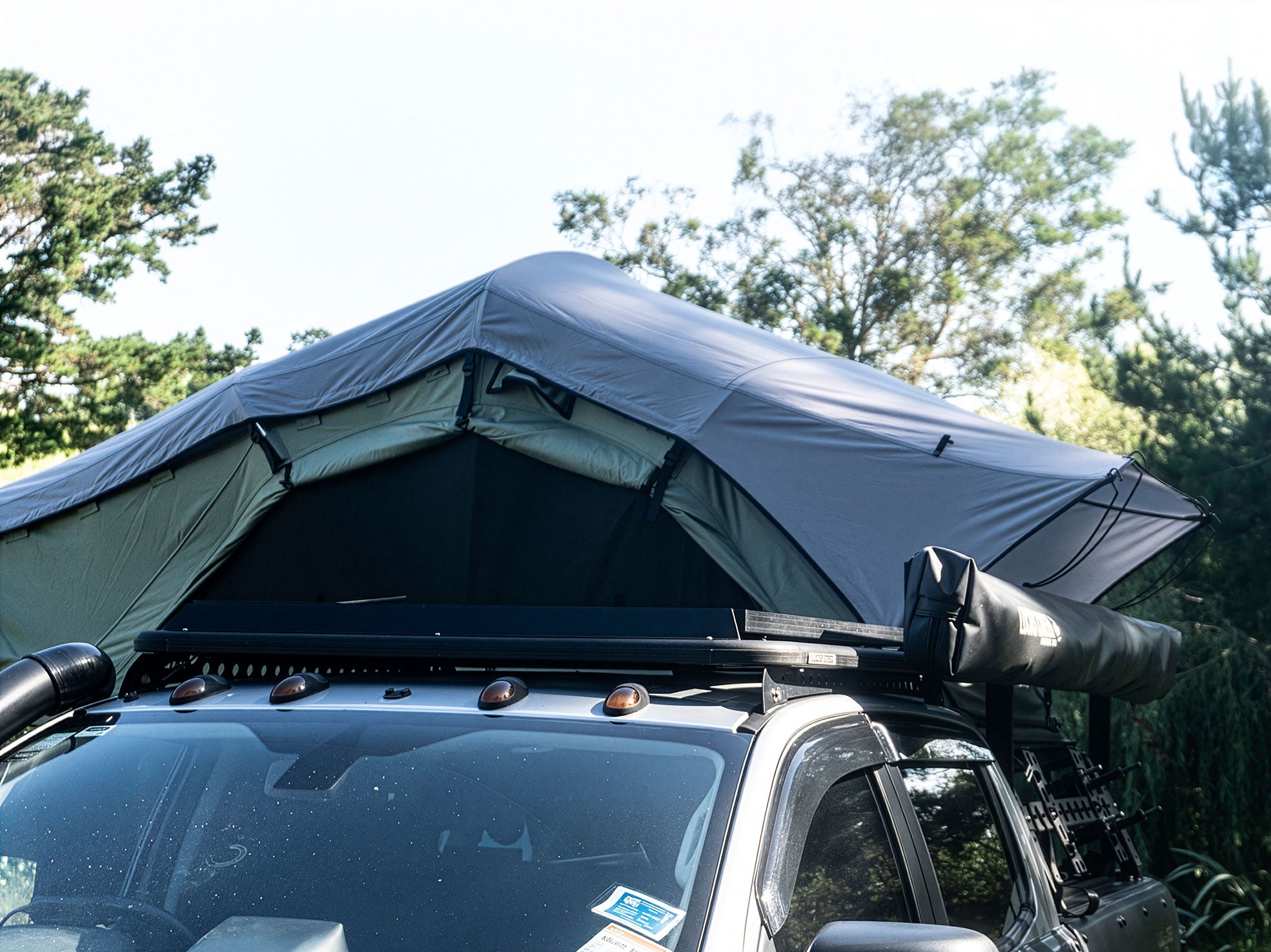 Gen 4 Soft Shell Rooftop Tent - Natural Green – Lucas Creek - Overland ...